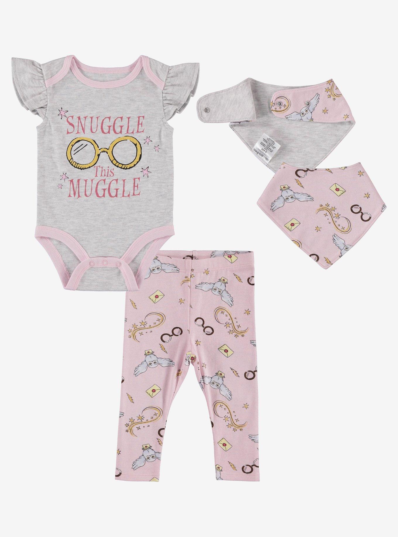 Harry Potter Snuggle This Muggle Infant One-Piece Set | BoxLunch