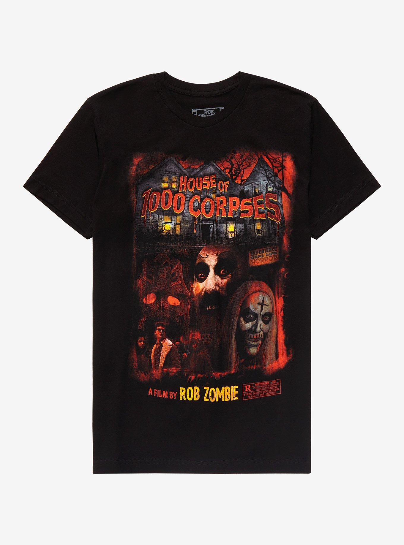 House of a thousand corpses t shirt store