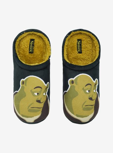 Shrek Face Slippers | Hot Topic