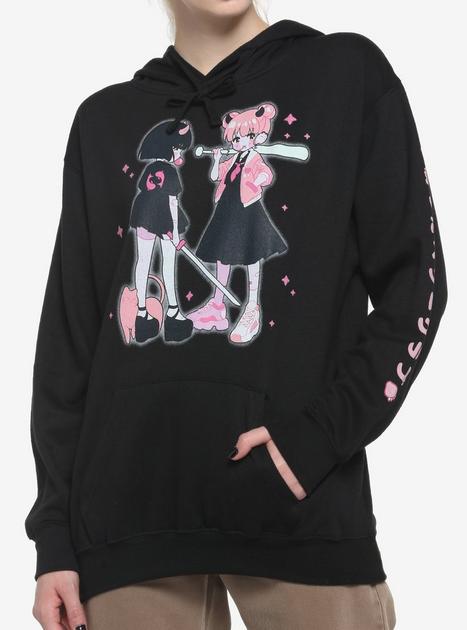 Punk Kawaii Demon Duo Girls Hoodie | Hot Topic