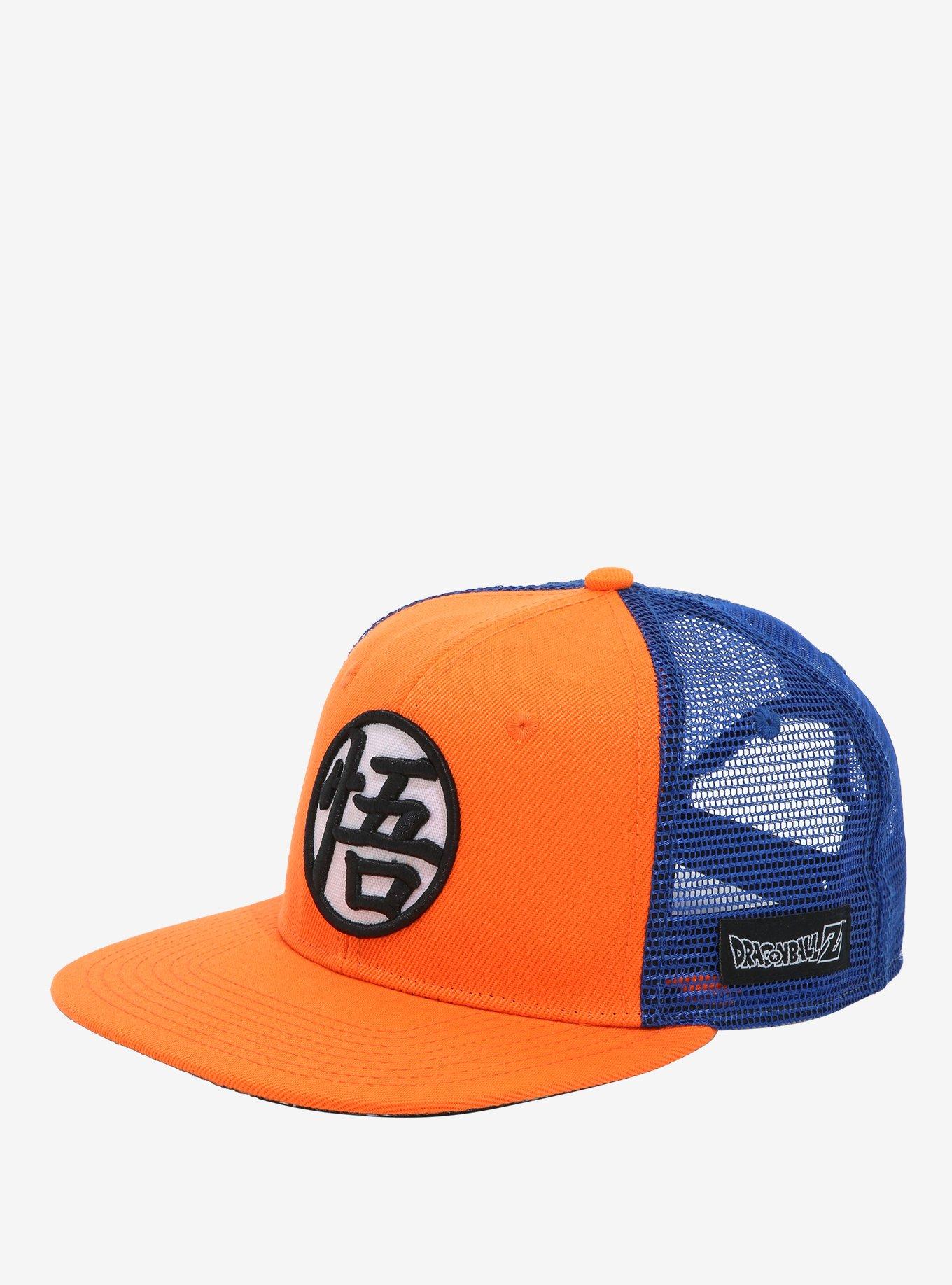 Denny Brauer Fishing Dragon Ball Z Goku Kanji Adjustable Baseball Cap ...