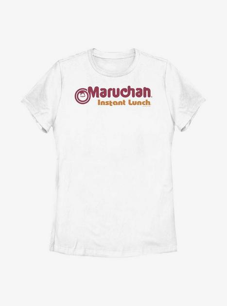 Maruchan Logo Basic Womens T-Shirt - WHITE | BoxLunch