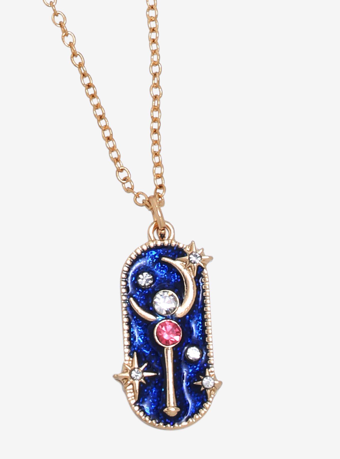Sailor Moon Moon Stick Pendant Necklace - BoxLunch Exclusive | BoxLunch