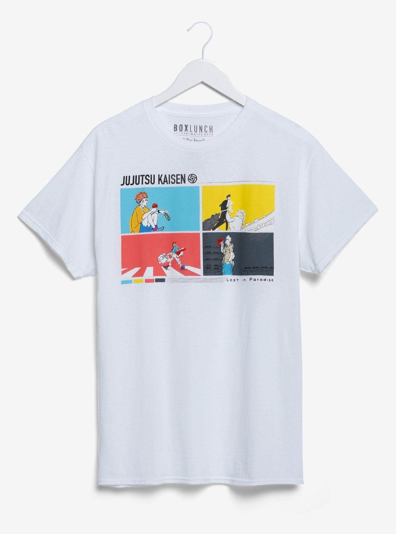 Jujutsu Kaisen Lost in Paradise Outro Panels T-Shirt - BoxLunch ...
