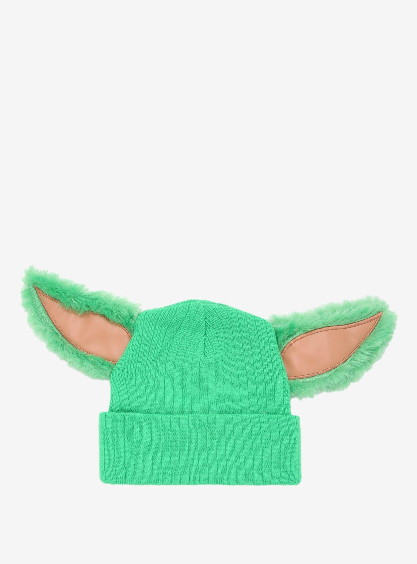Star Wars The Mandalorian Grogu 3D Ears Beanie | Hot Topic