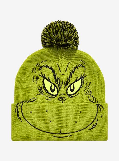 How The Grinch Stole Christmas! Grinch Pom Beanie | Hot Topic