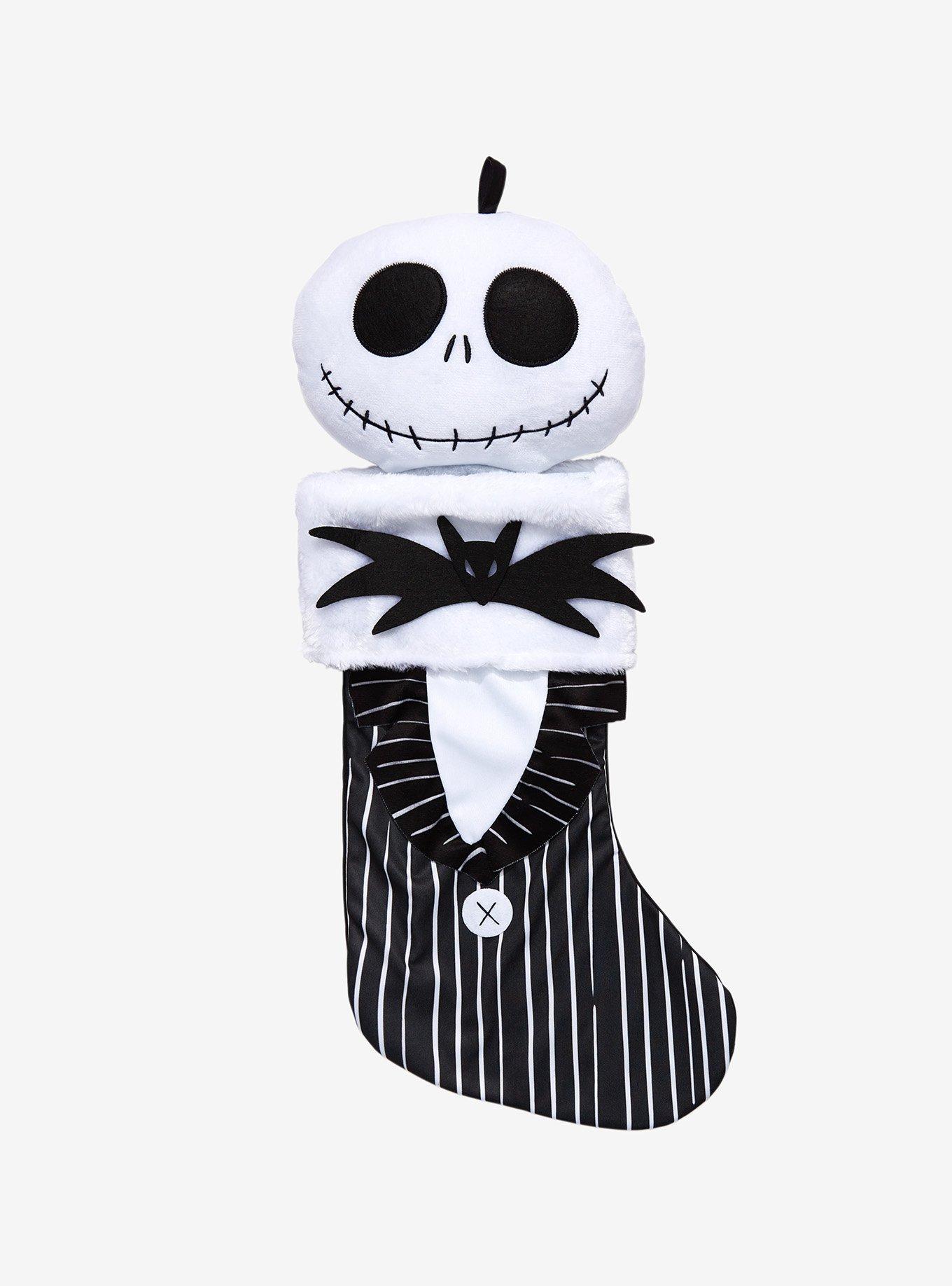 The Nightmare Before Christmas Jack Skellington Plush Stocking | Hot Topic