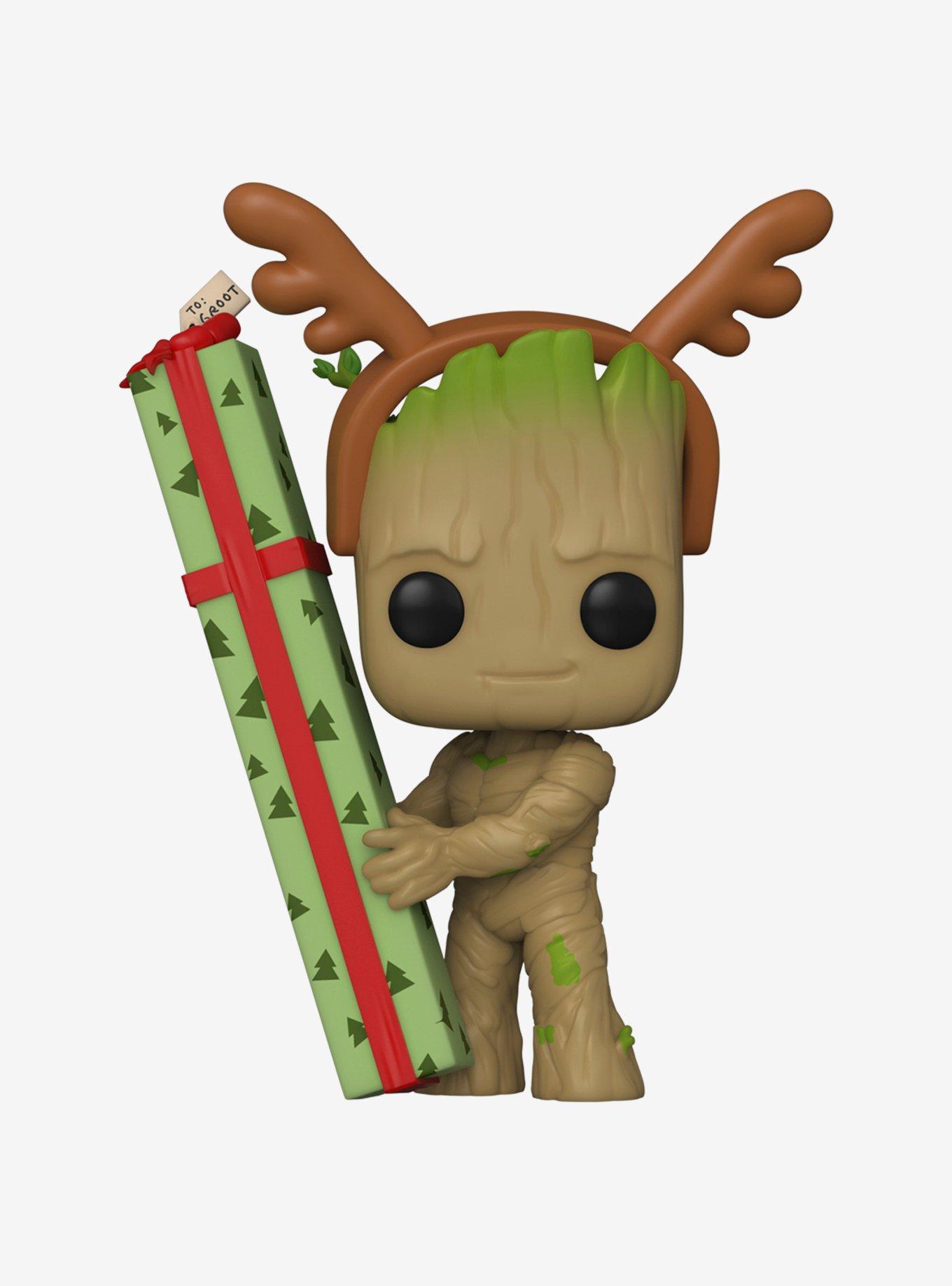 Funko Marvel The Guardians Of The Galaxy Holiday Special Pop Groot