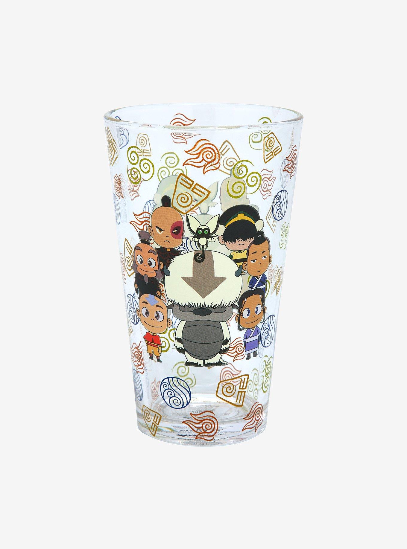 Avatar: The Last Airbender Chibi Group Pint Glass | Hot Topic