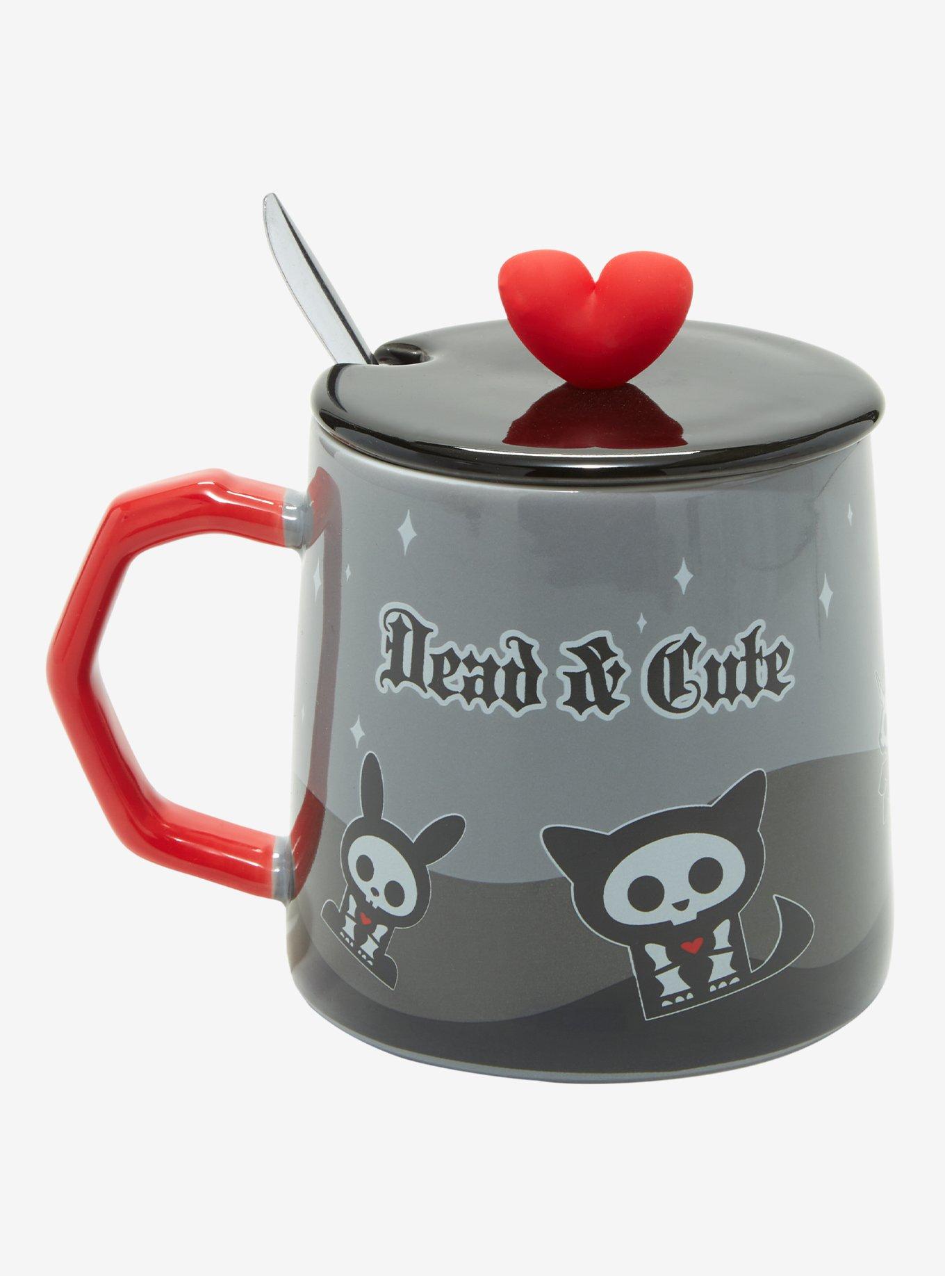 Skelanimals Dead & Cute Mug With Lid | Hot Topic