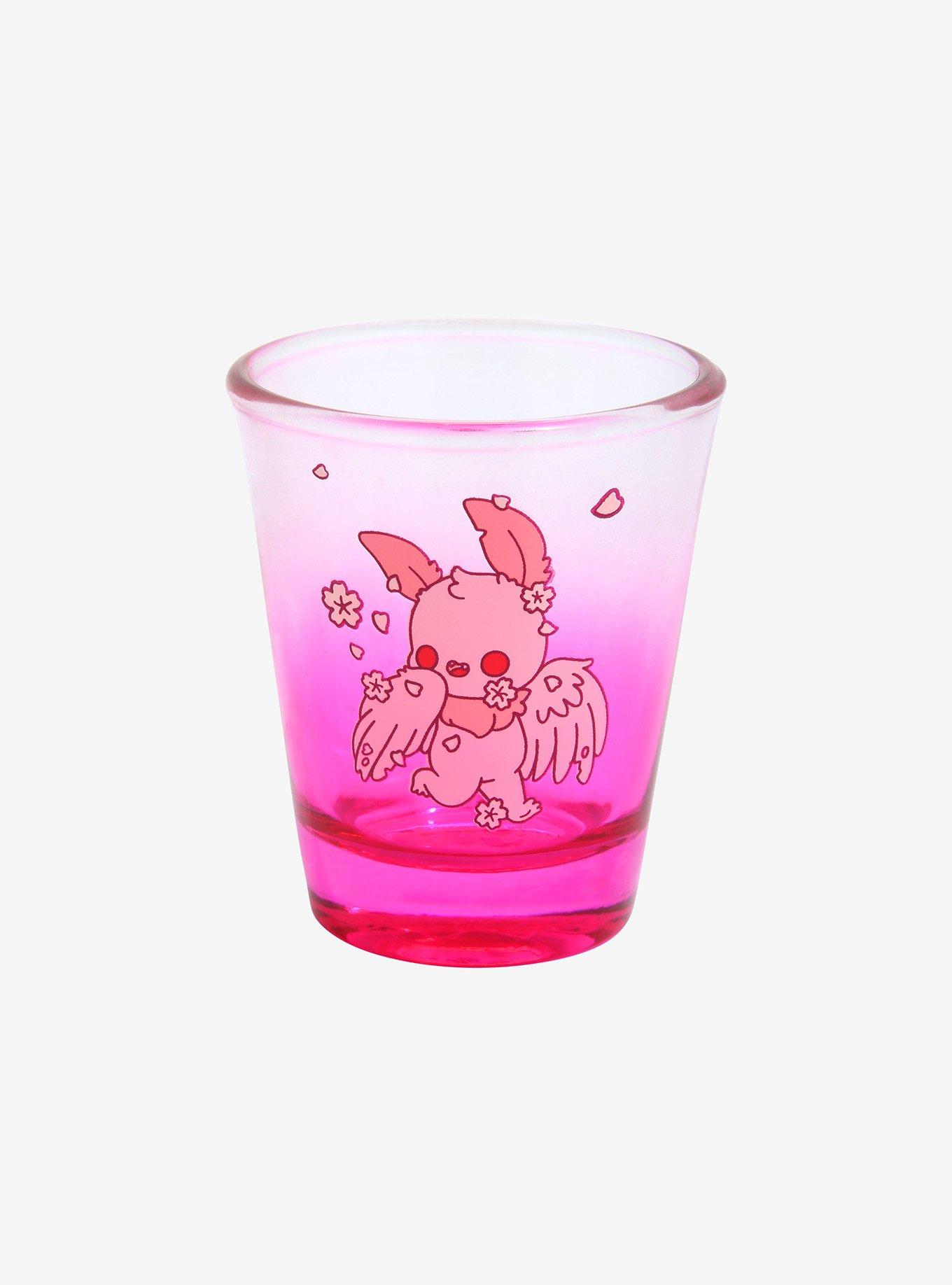 Pink Bat Mini Glass By Bright Bat Design | Hot Topic