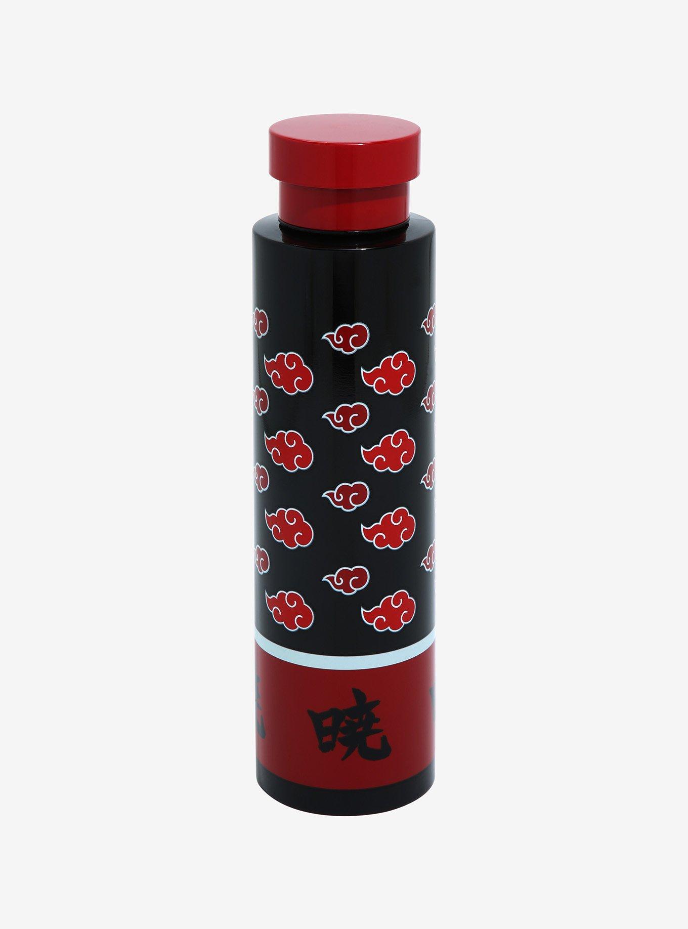 Naruto Shippuden Akatsuki Cloud Stainless Steel Water Bottle | Hot Topic