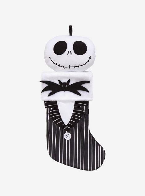 Disney The Nightmare Before Christmas Jack Skellington Figural Stocking ...