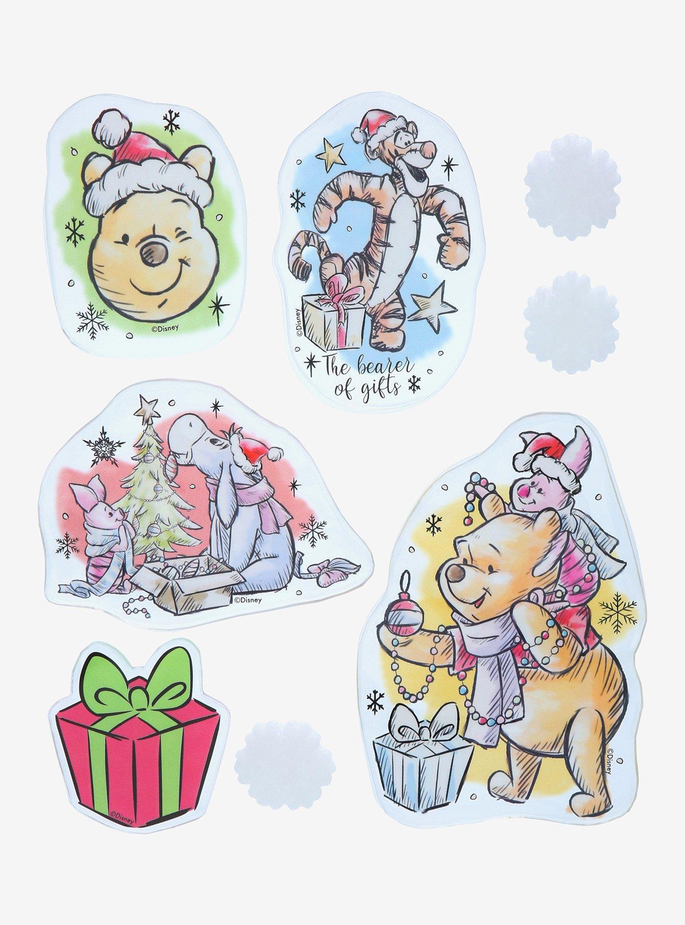 Disney Winnie The Pooh Christmas Gel Clings | Hot Topic