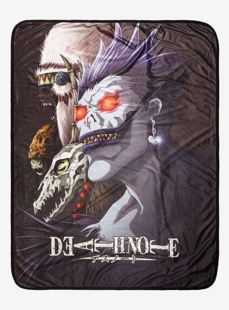 Death Note Shinigami Throw Blanket | Hot Topic