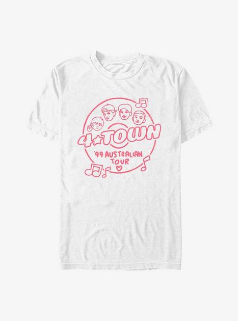 Disney Pixar Turning Red 4Town 4 Eva T-Shirt - WHITE | Hot Topic