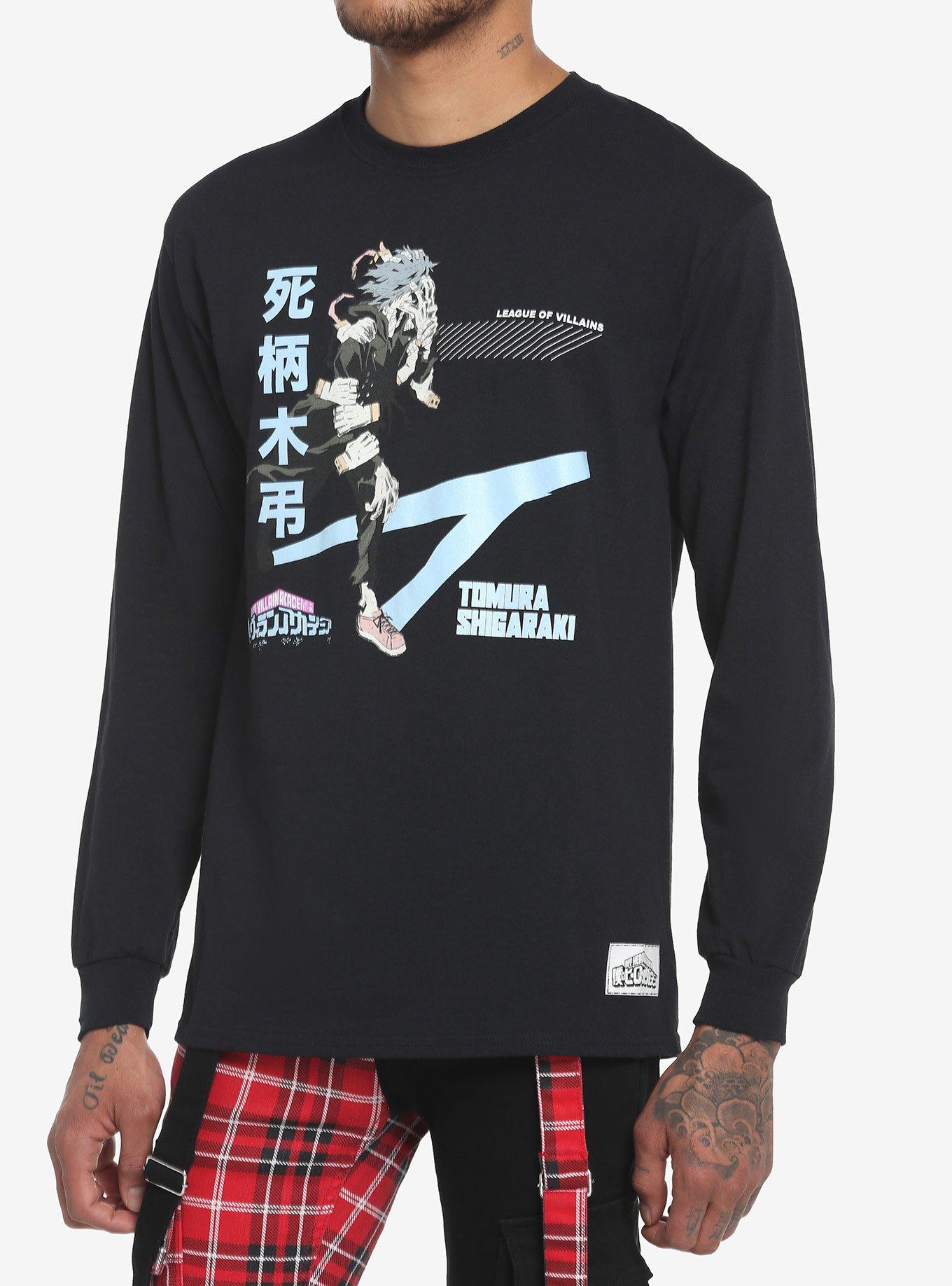 My Hero Academia Shigaraki Shadow Long-Sleeve T-Shirt | Hot Topic