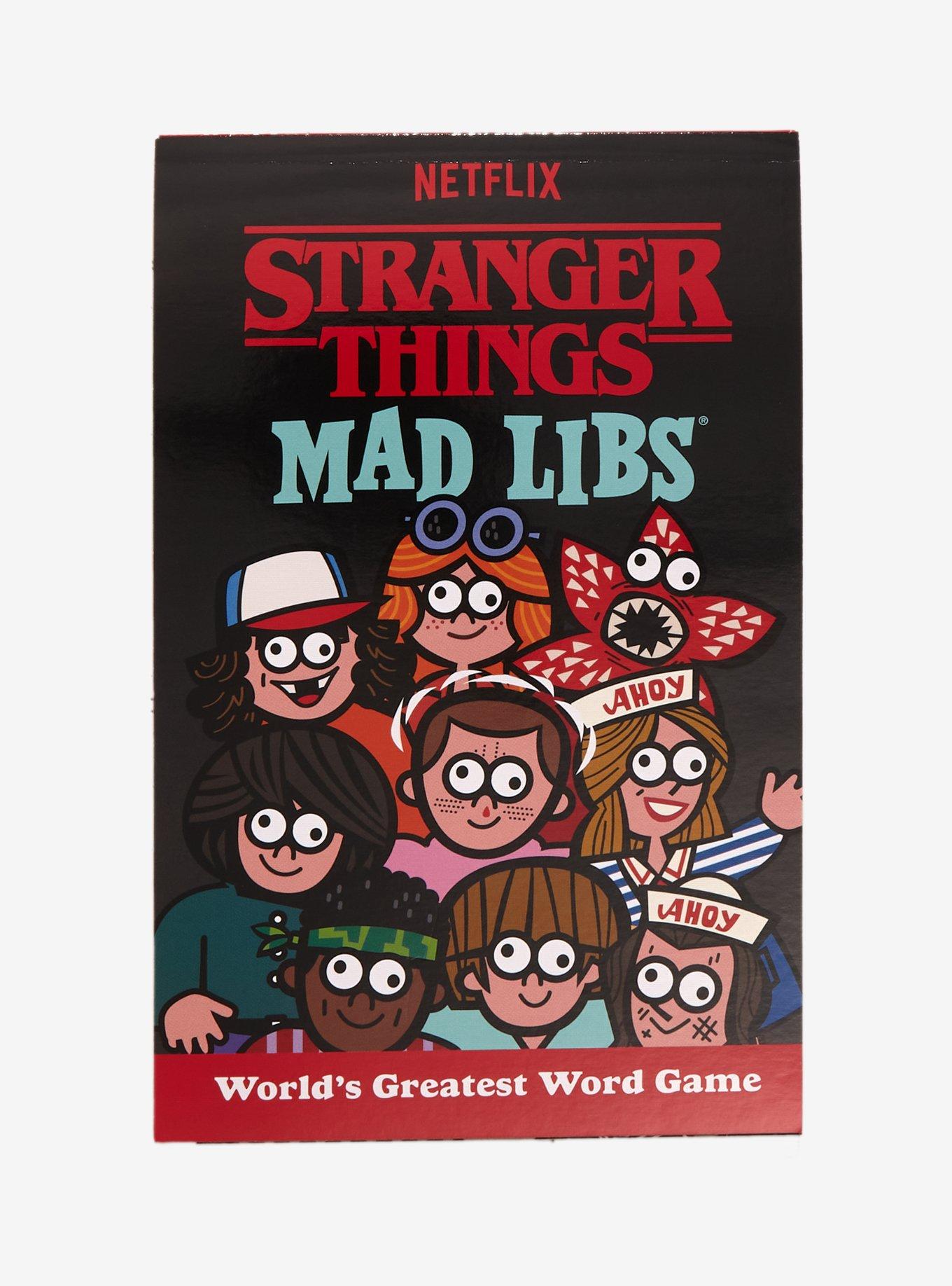 Stranger Things Mad Libs Book | Hot Topic