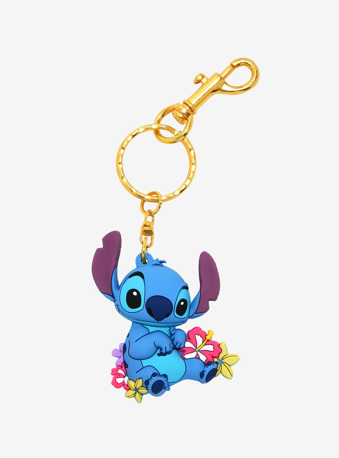 Loungefly Disney Lilo & Stitch Tropical Flora Keychain - BoxLunch ...