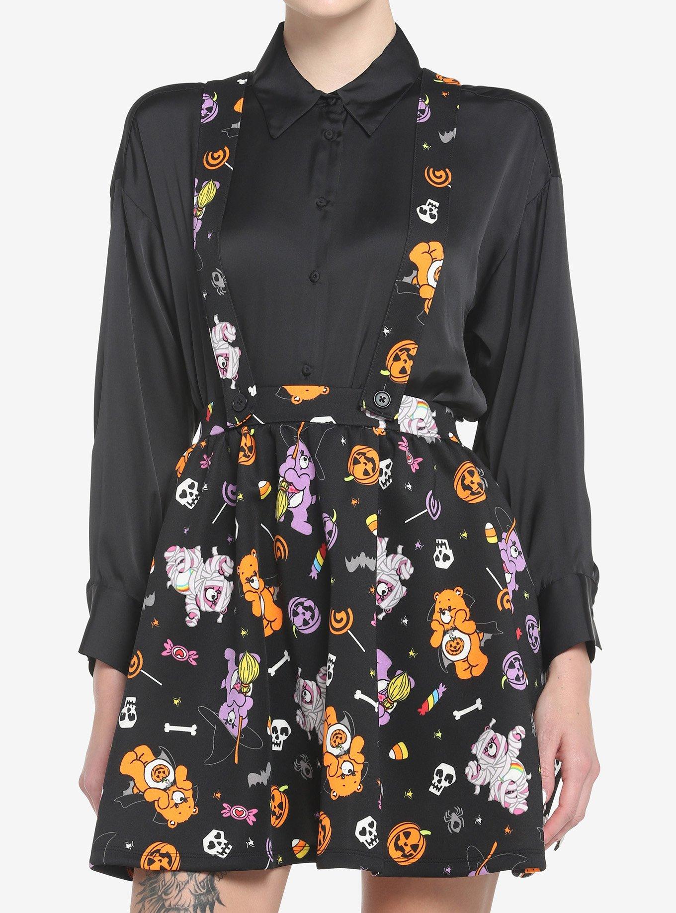 Care Bears Halloween Candy Suspender Skirt | Hot Topic