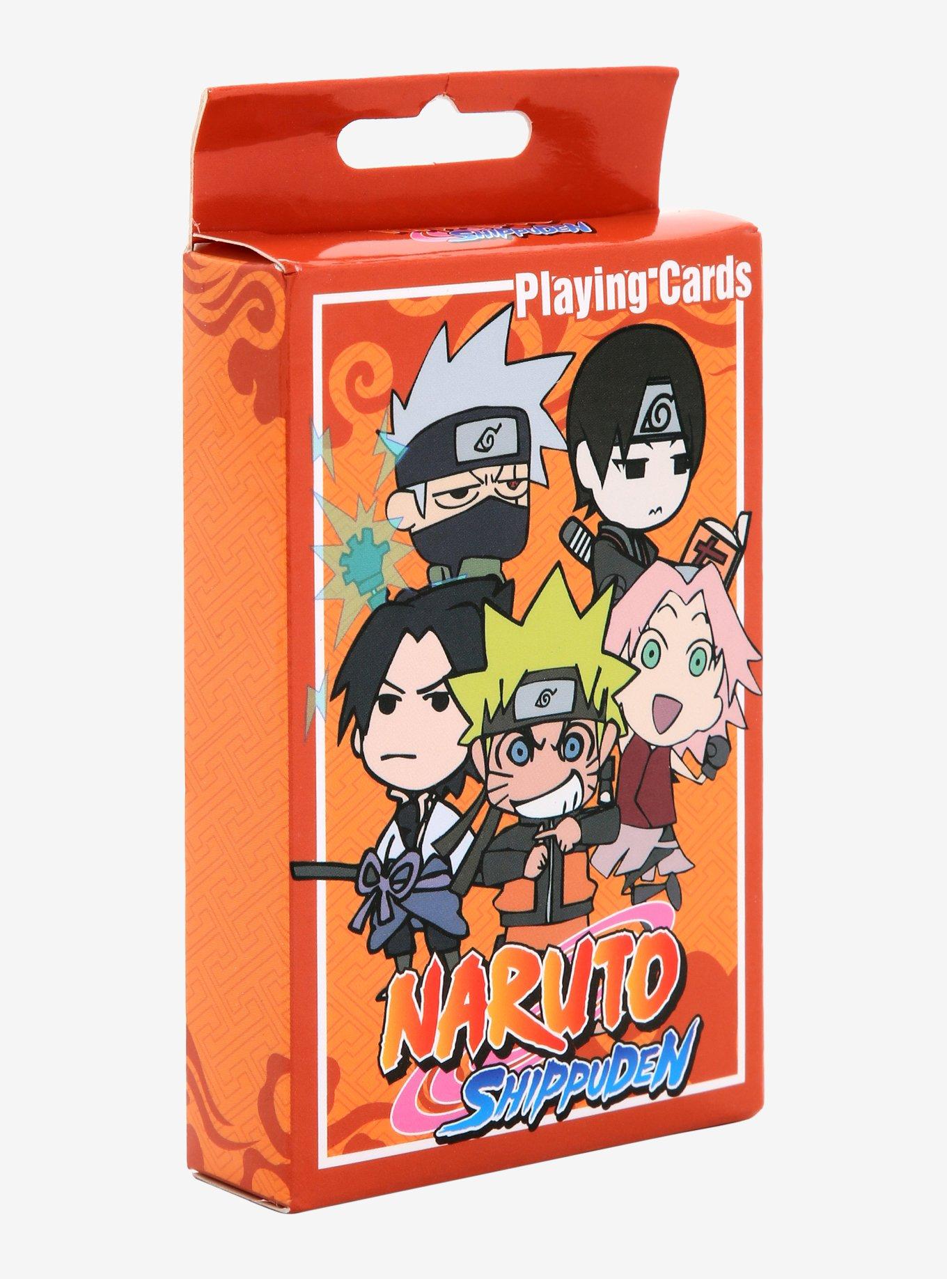 Naruto Shippuden Chibi Characters Playing Cards | Hot Topic