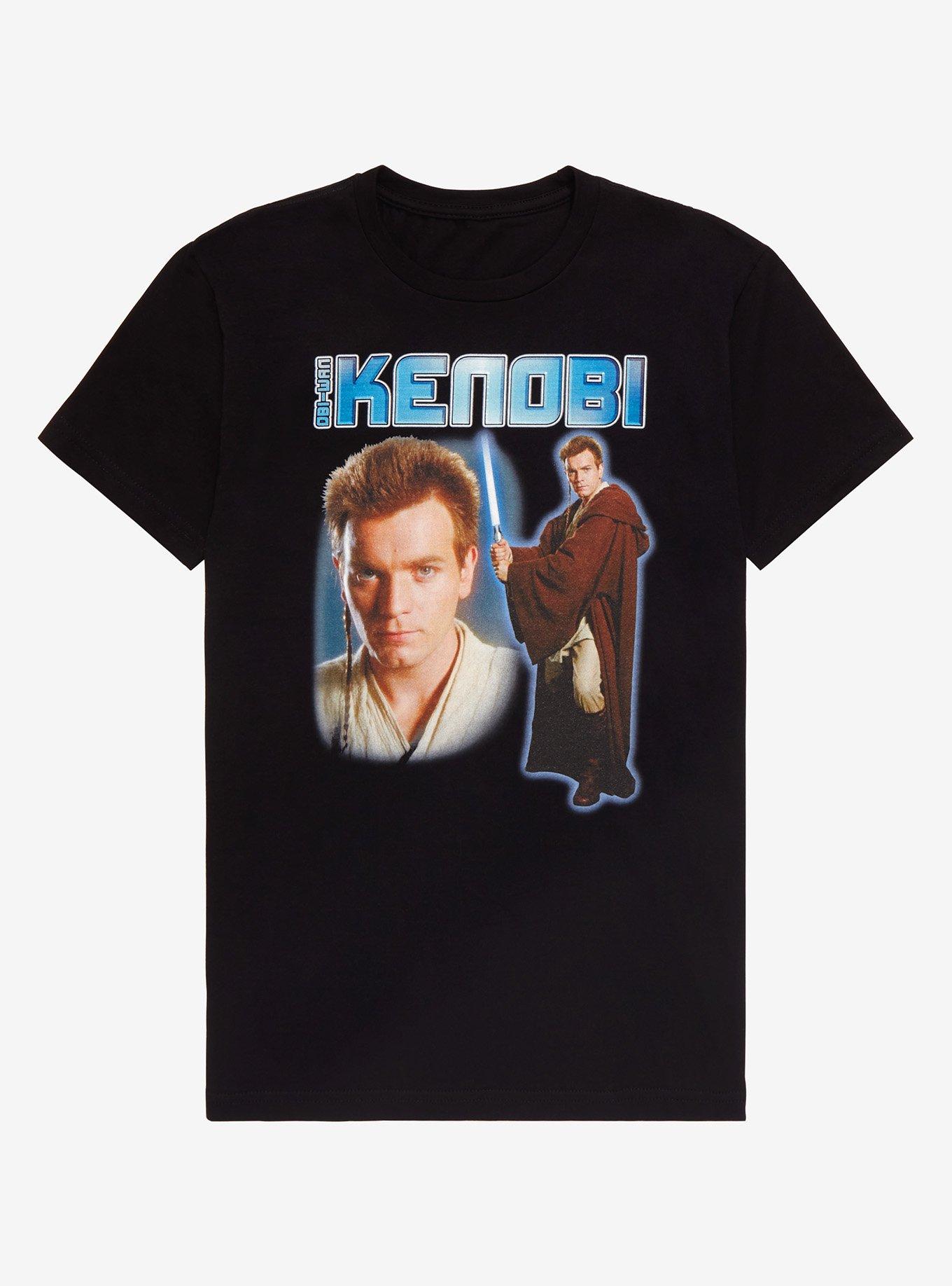Star Wars: Episode I - The Phantom Menace Obi-Wan Retro T-Shirt ...