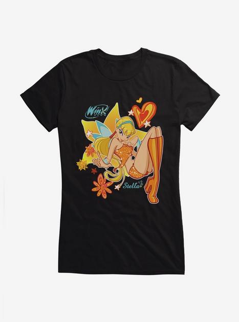 Winx Club Stella Flowers Girls T-Shirt | Hot Topic