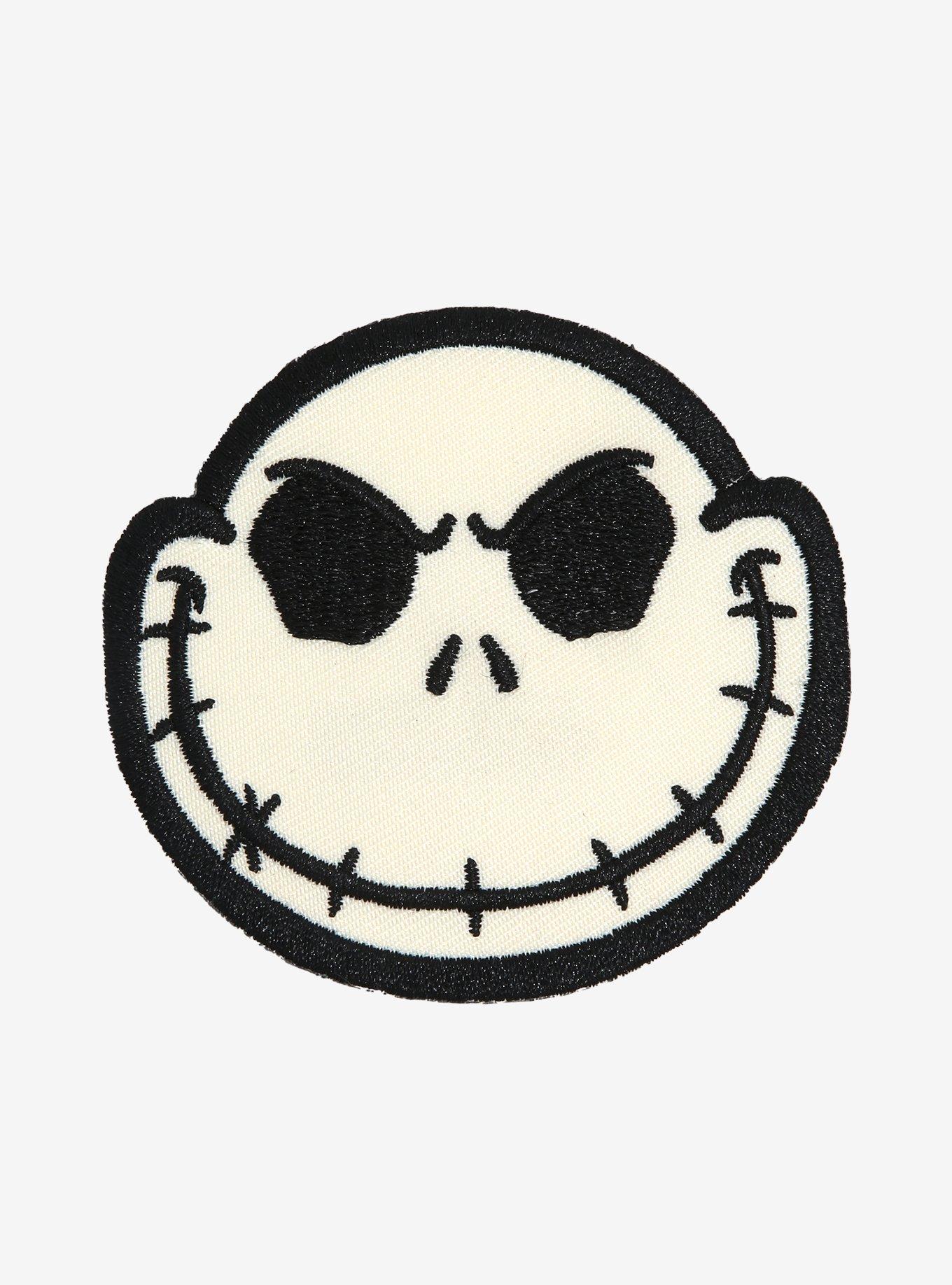 The Nightmare Before Christmas Jack Grin Patch | Hot Topic