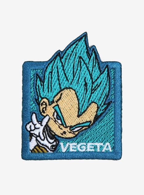 Dragon Ball Super Chibi Super Saiyan Blue Vegeta Patch | Hot Topic