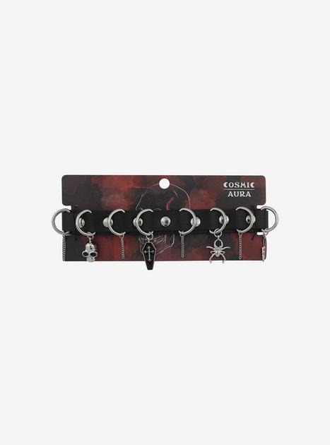 Spider Coffin Charm Choker | Hot Topic