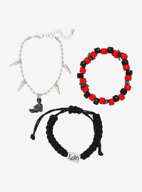 Korn Bracelet Set | Hot Topic
