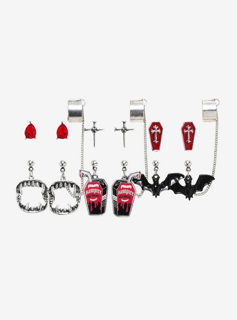 Vampire Blood Cuff Earring Set | Hot Topic