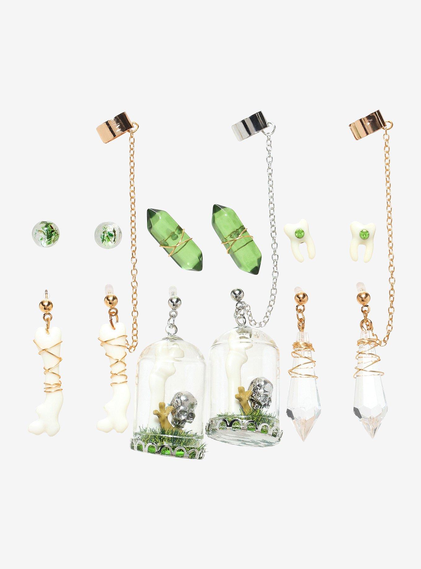 Fairy Forest Grunge Cuff Earring Set | Hot Topic