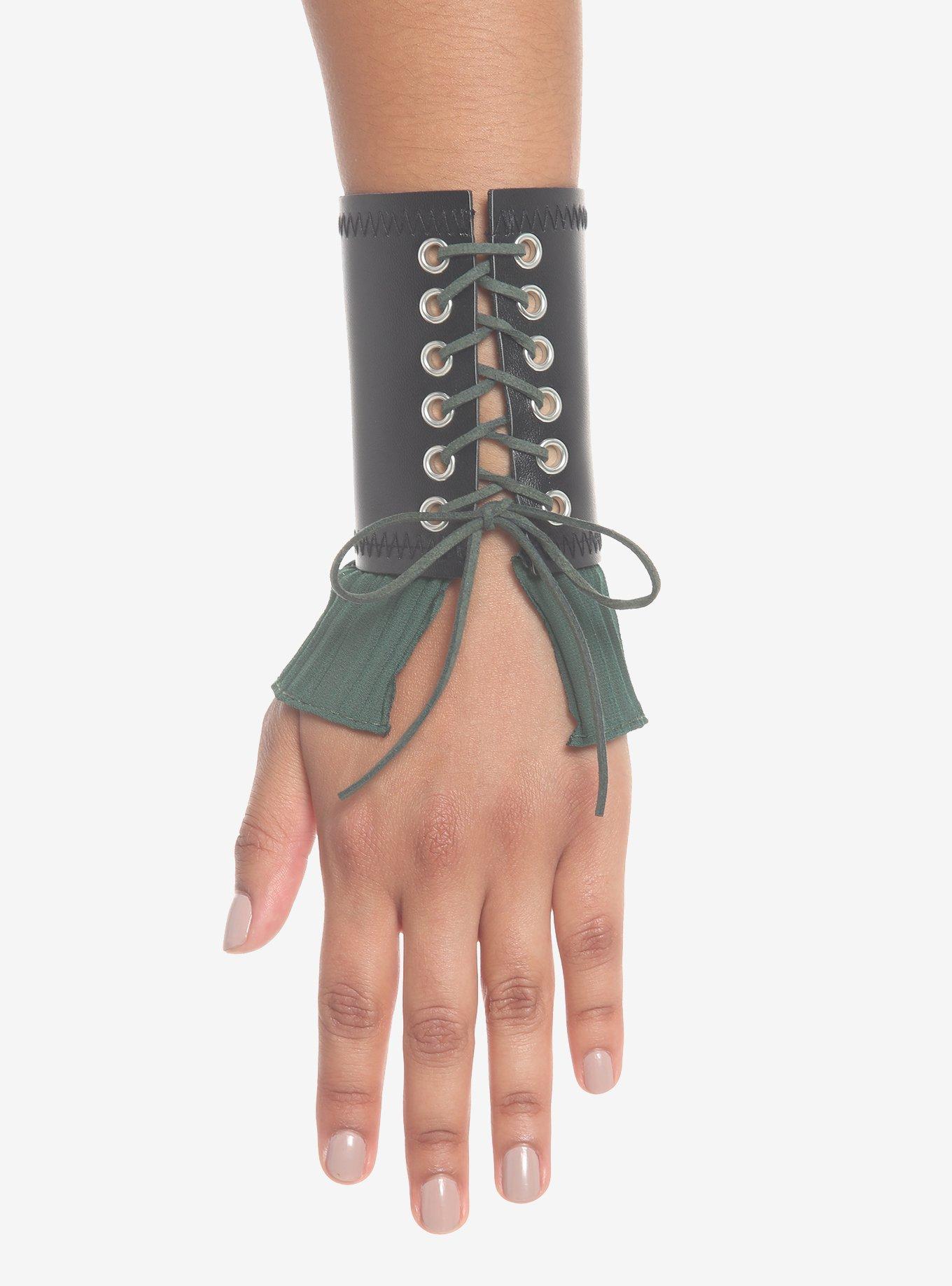 Medieval Lace-Up Cuff Bracelet Set | Hot Topic