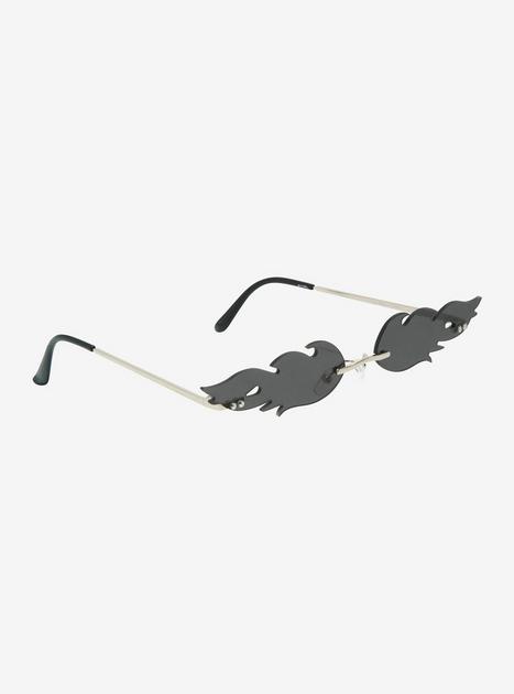 Black Flame Sunglasses | Hot Topic