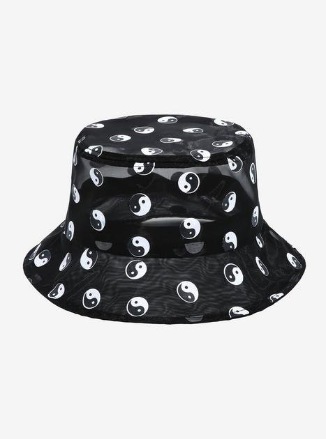 Yin-Yang Sheer Bucket Hat | Hot Topic
