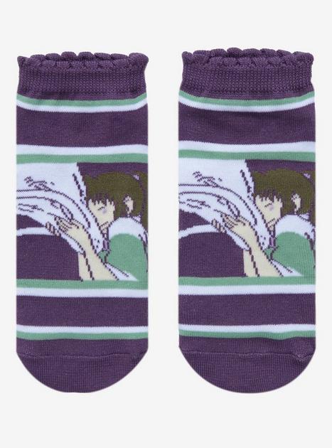 Studio Ghibli Spirited Away Haku & Chihiro Hug No-Show Socks | Hot Topic