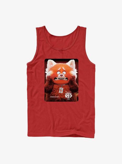 Disney Pixar Turning Red Panda Poster Tank - RED | Hot Topic