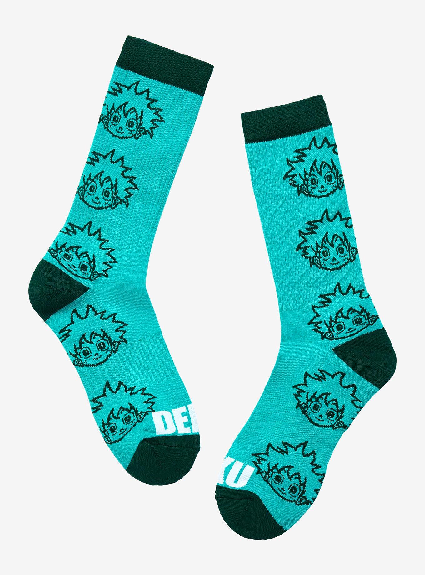 My Hero Academia Chibi Deku Crew Socks | Hot Topic