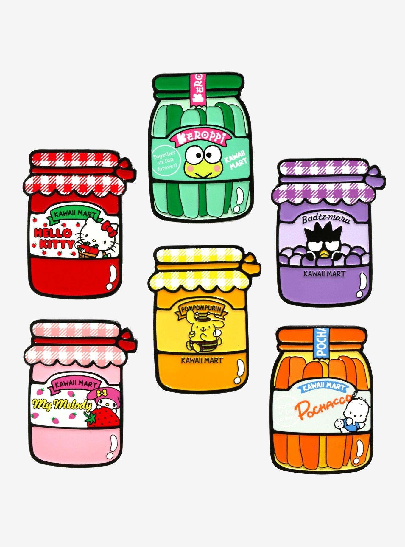 Sanrio Hello Kitty and Friends Kawaii Mart Jar Blind Box Enamel Pin ...