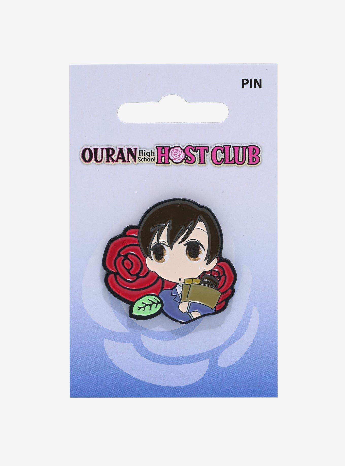 Ouran High School Host Club Haruhi Fujioka Chibi Portrait Enamel Pin ...