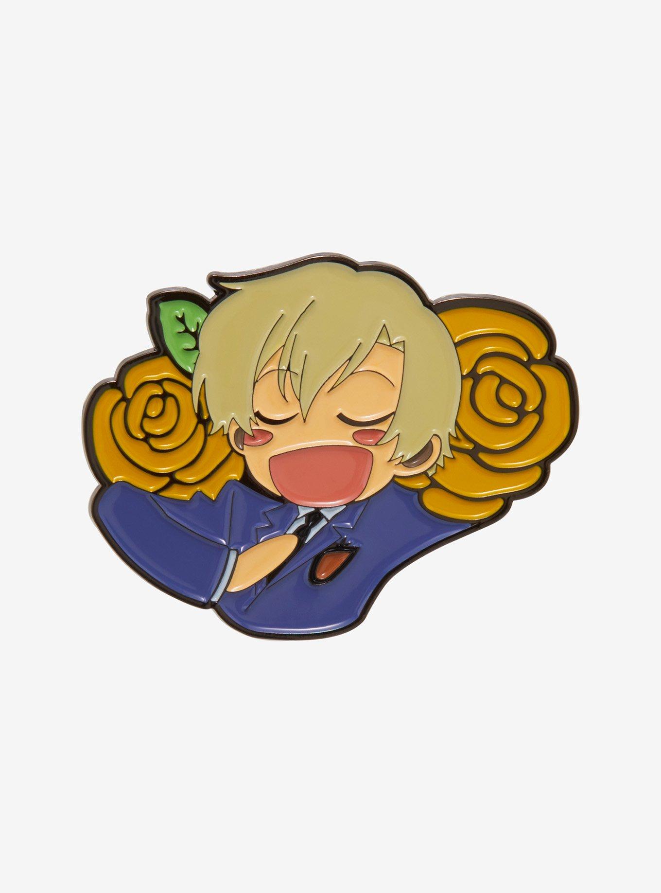 Ouran High School Host Club Tamaki Suoh Chibi Portrait Enamel Pin ...