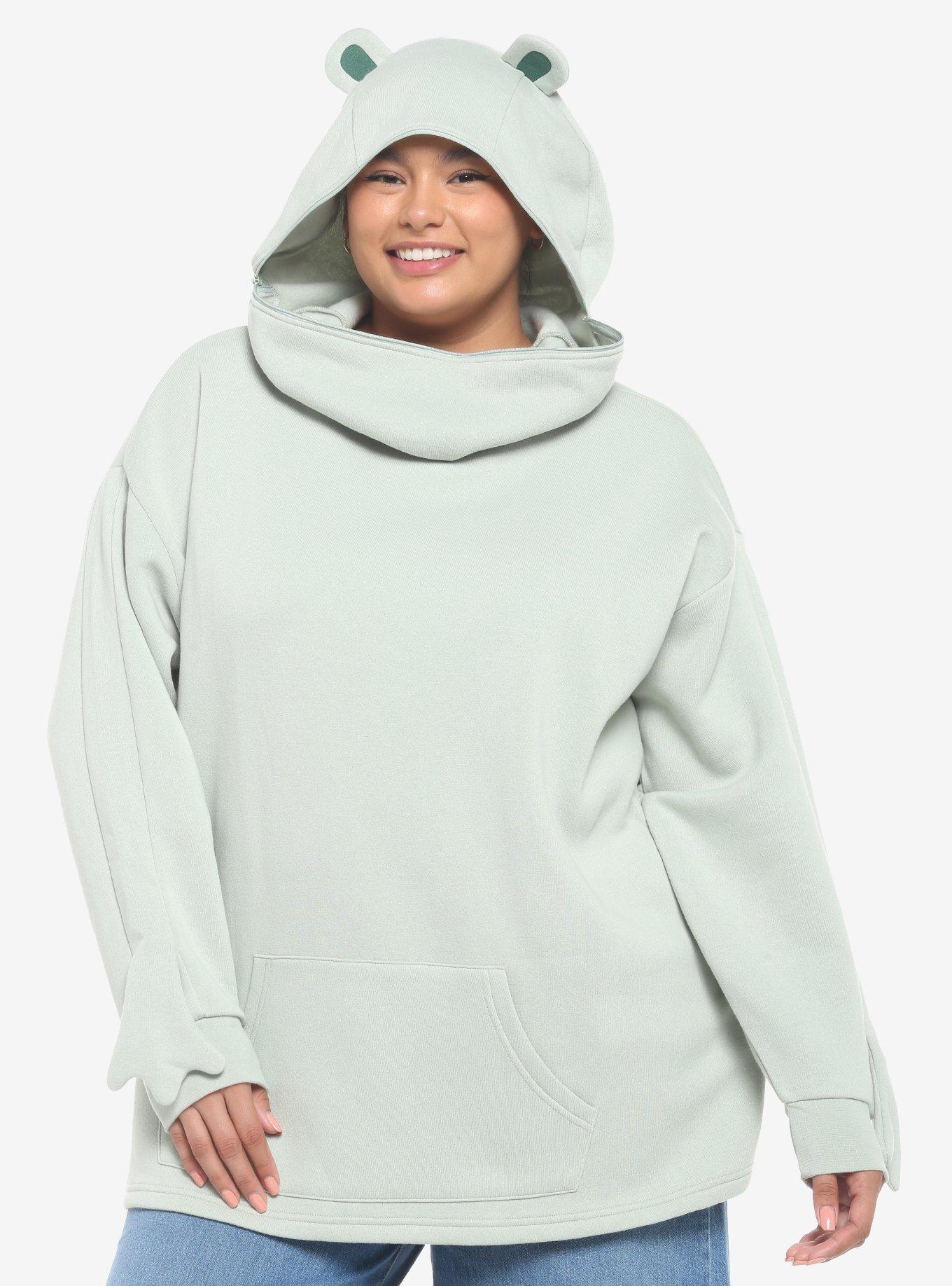 Green Frog Girls Cosplay Hoodie Plus Size | Hot Topic