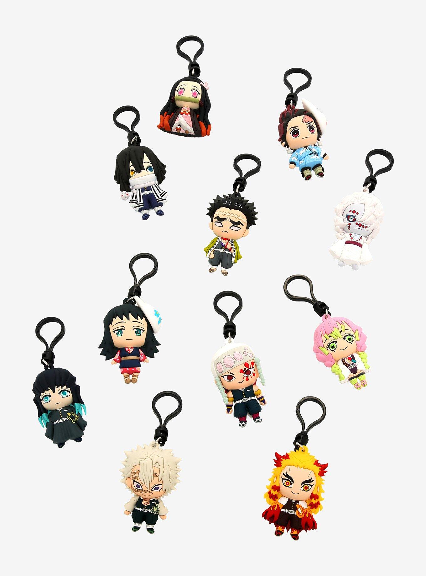 Demon Slayer: Kimetsu No Yaiba Series 2 Blind Bag Figural Key Chain ...