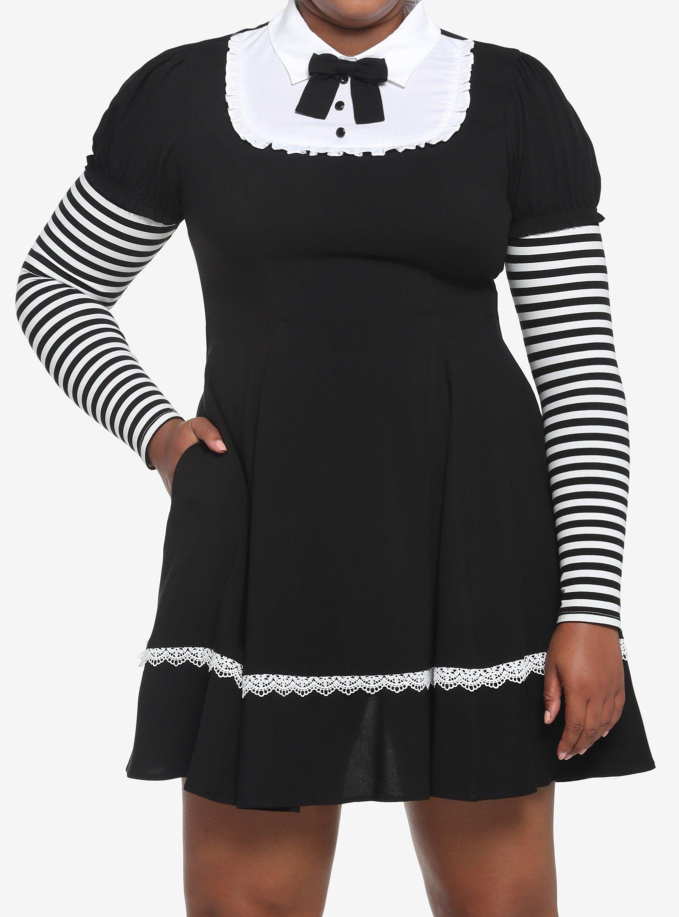 Wednesday Addams Dress Plus Size