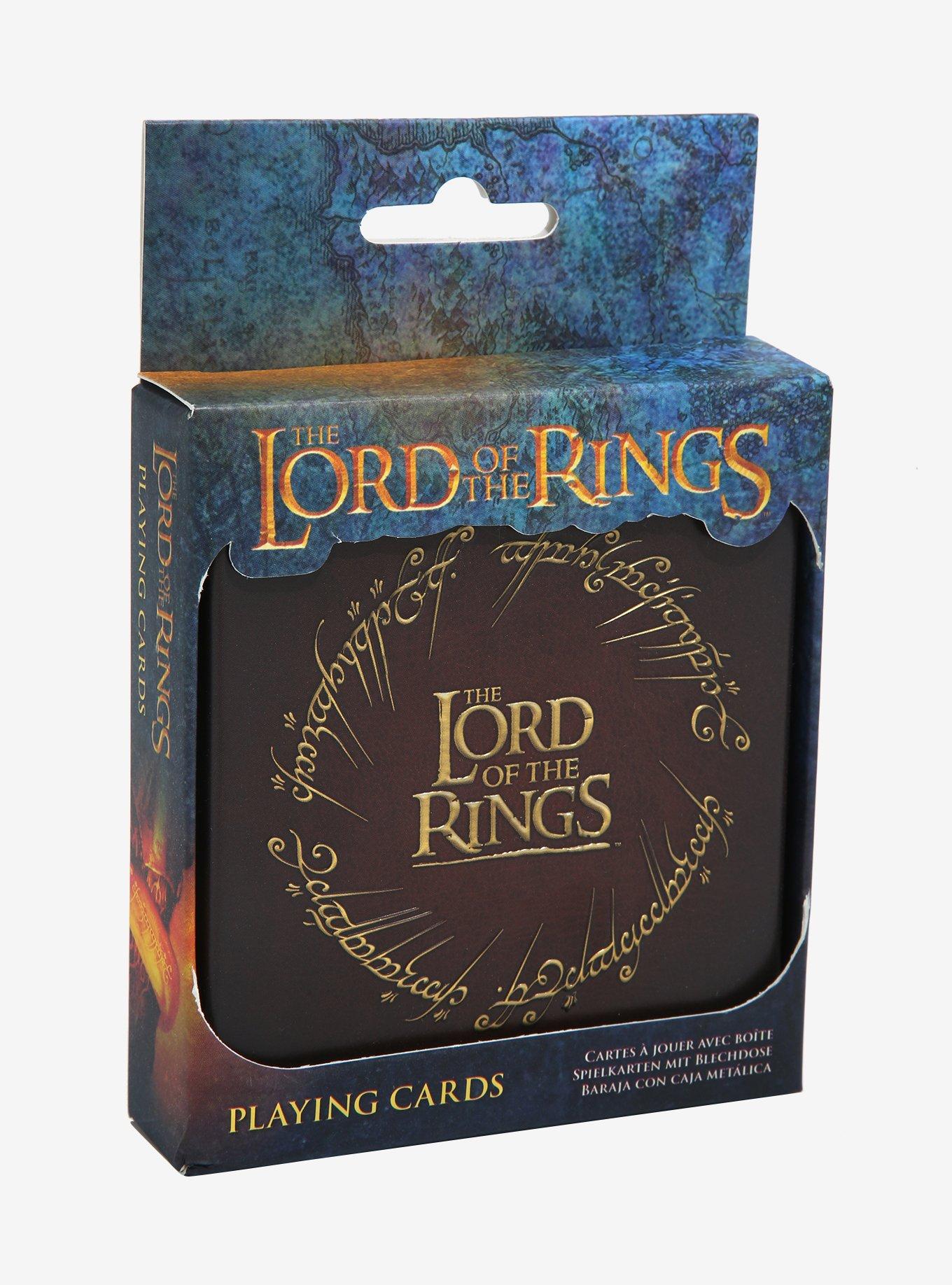 The Lord of the Rings Playing Cards and Tin Set | BoxLunch