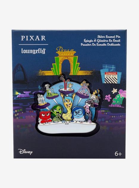 Loungefly Disney Pixar Inside Out Panel Slider Enamel Pin Hot Topic