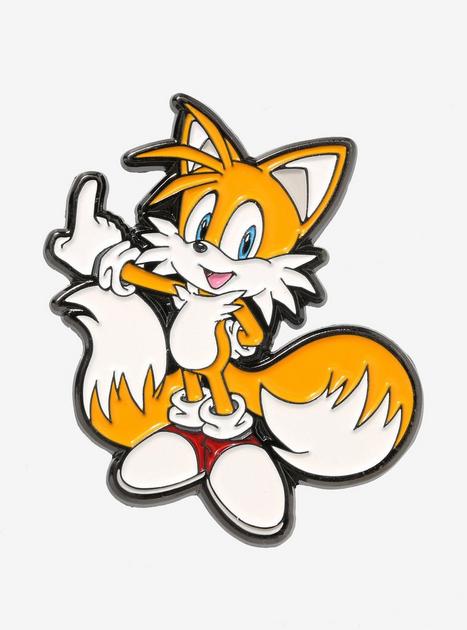 Sonic The Hedgehog Tails Enamel Pin | Hot Topic