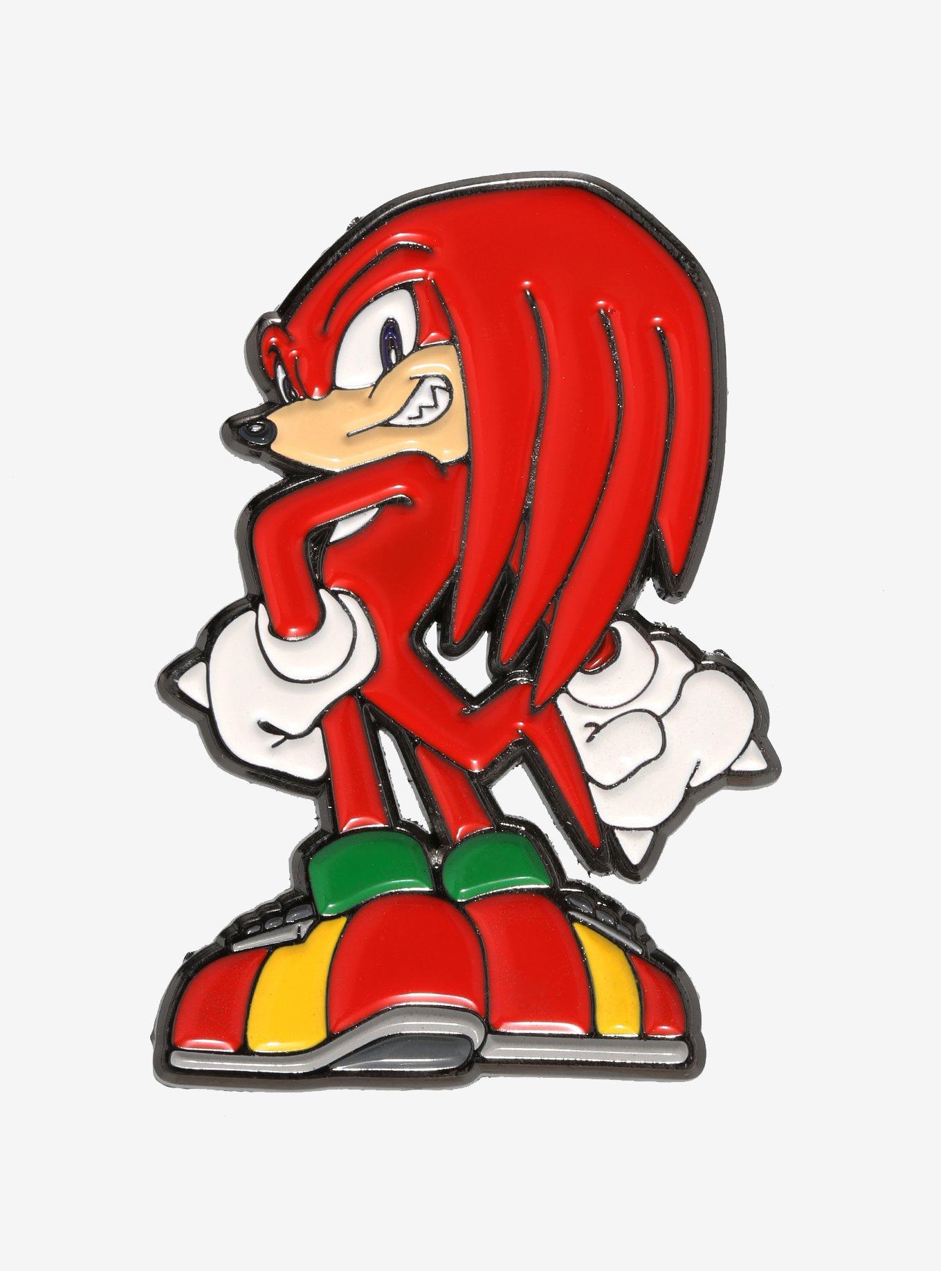 Sonic The Hedgehog Knuckles Enamel Pin Hot Topic