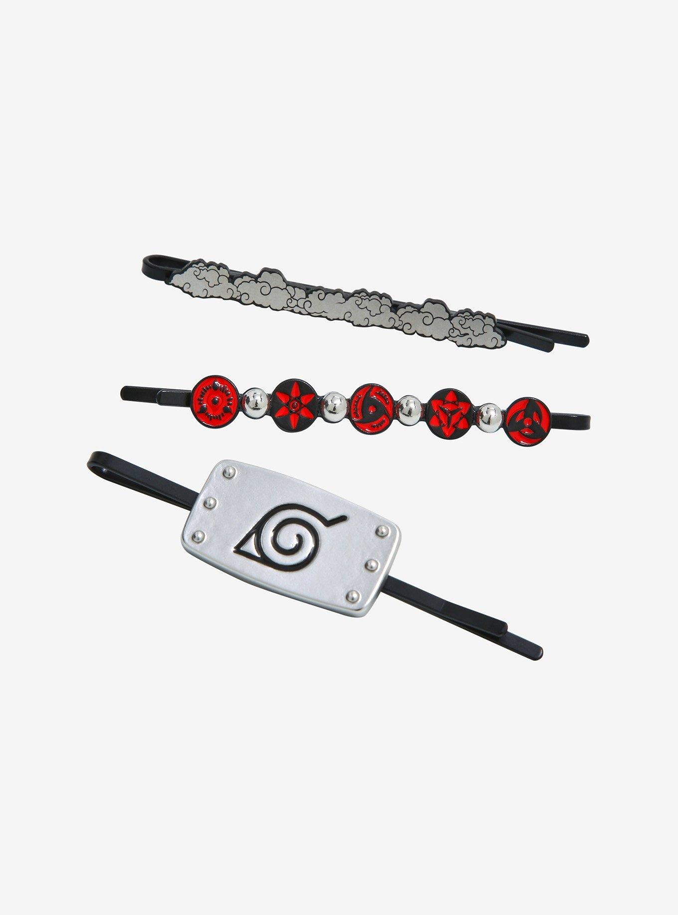 Naruto Shippuden Icons Hair Clip Set - BoxLunch Exclusive | BoxLunch